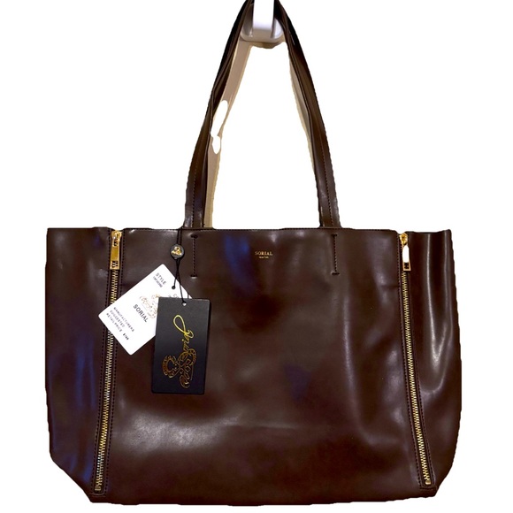 Sorial | Bags | New Sorial New York Tribecca Tote 0 Vegan Leather ...